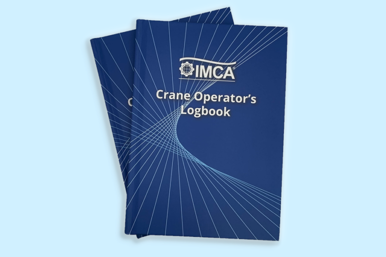 Crane operator's logbook (for offshore vessels) - IMCA Shop