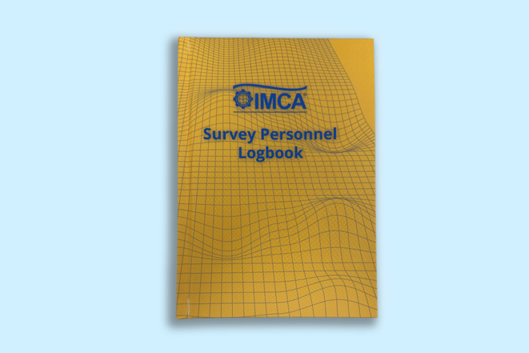 Survey personnel logbook - IMCA Shop